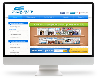 National and local newspaper subscriptions at a discount